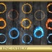 Fire Ring Overlay - Light Ring - Light Circle - Magic Circle Aura ...
