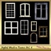 20 Digital Window Frames Vol. 4 - Window Photo Frame - Photoshop ...