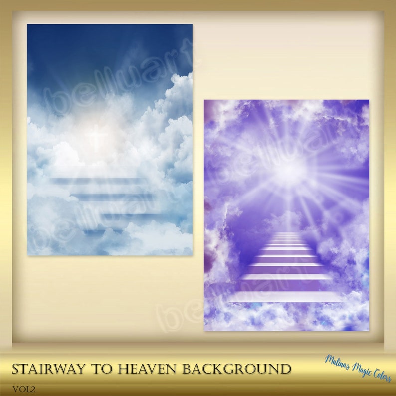 Stairway to Heaven Background Vol.2 - Sky Overlays - Road to Heven ...