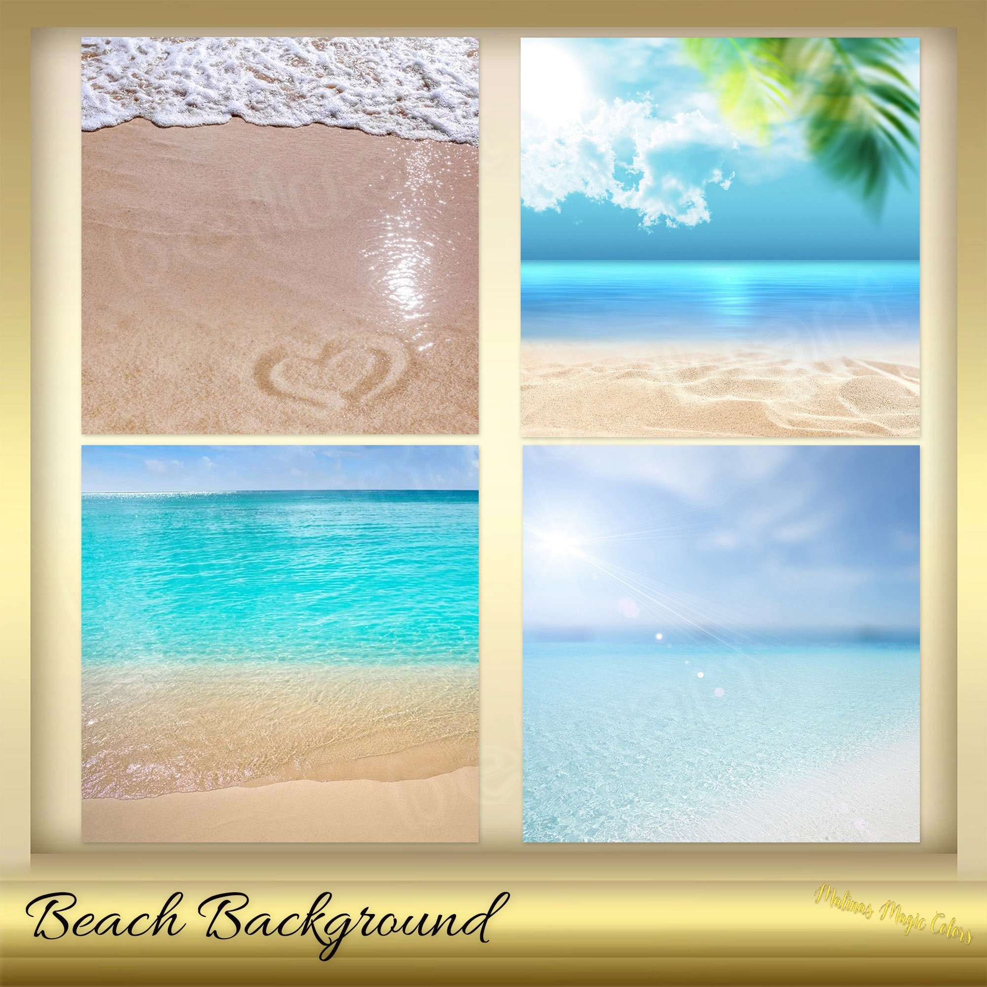 Beach Background Beach Landscape Summer Background Beach Wallpaper ...