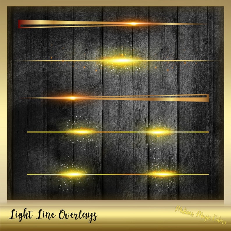 5 Light Line Overlays Light Line Effect Spot Light Effect Instant ...