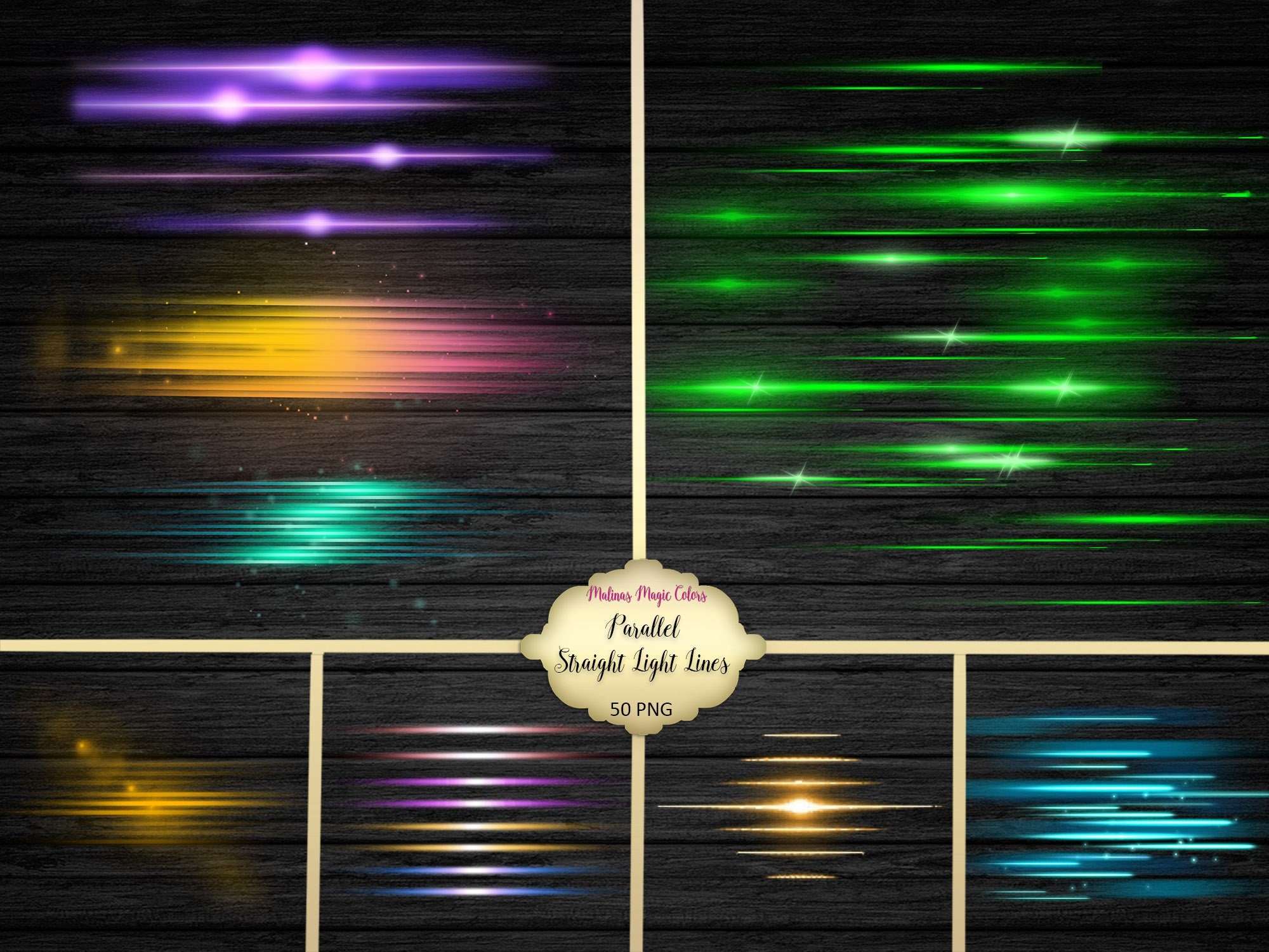 Parallel Straight Light Lines - Light Line Overlay - Linear Light ...