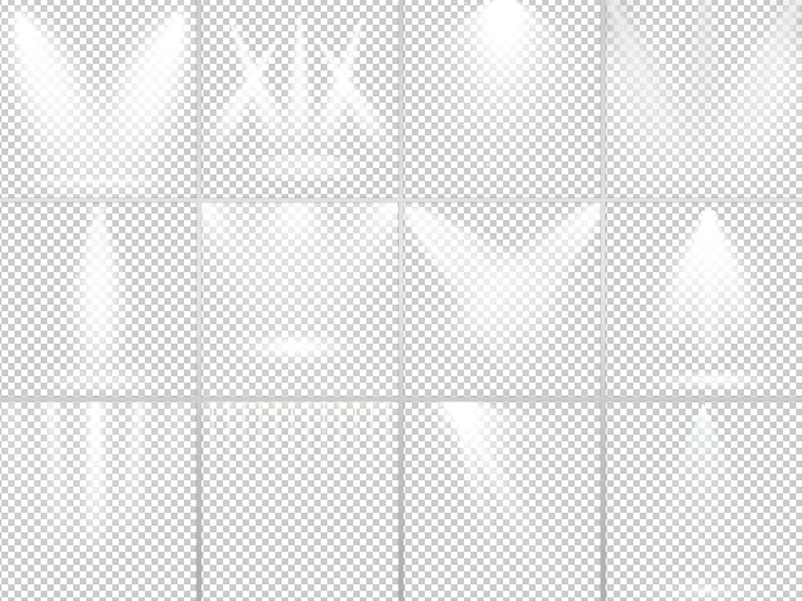 35 Stage Lighting Overlays Vol. 3 - Spotlight Overlays - Light Effect ...