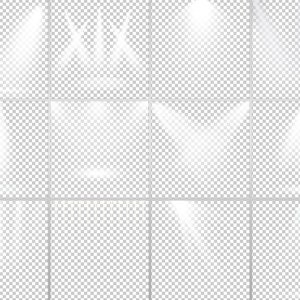 35 Stage Lighting Overlays Vol. 3 - Spotlight Overlays - Light Effect ...