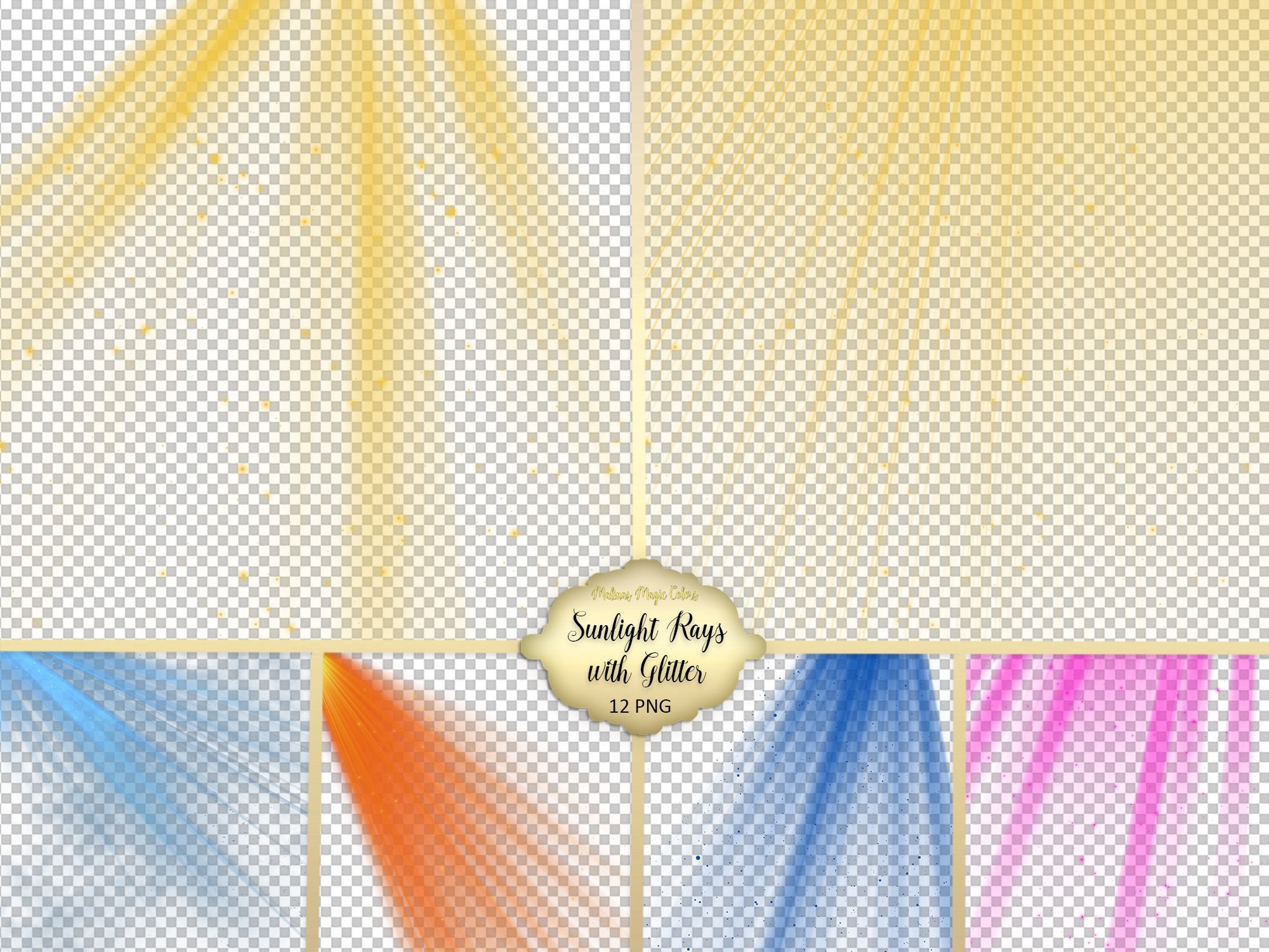 Sunlight Rays With Glitter Sunlight Rays Overlays Light Rays Sun Rays ...