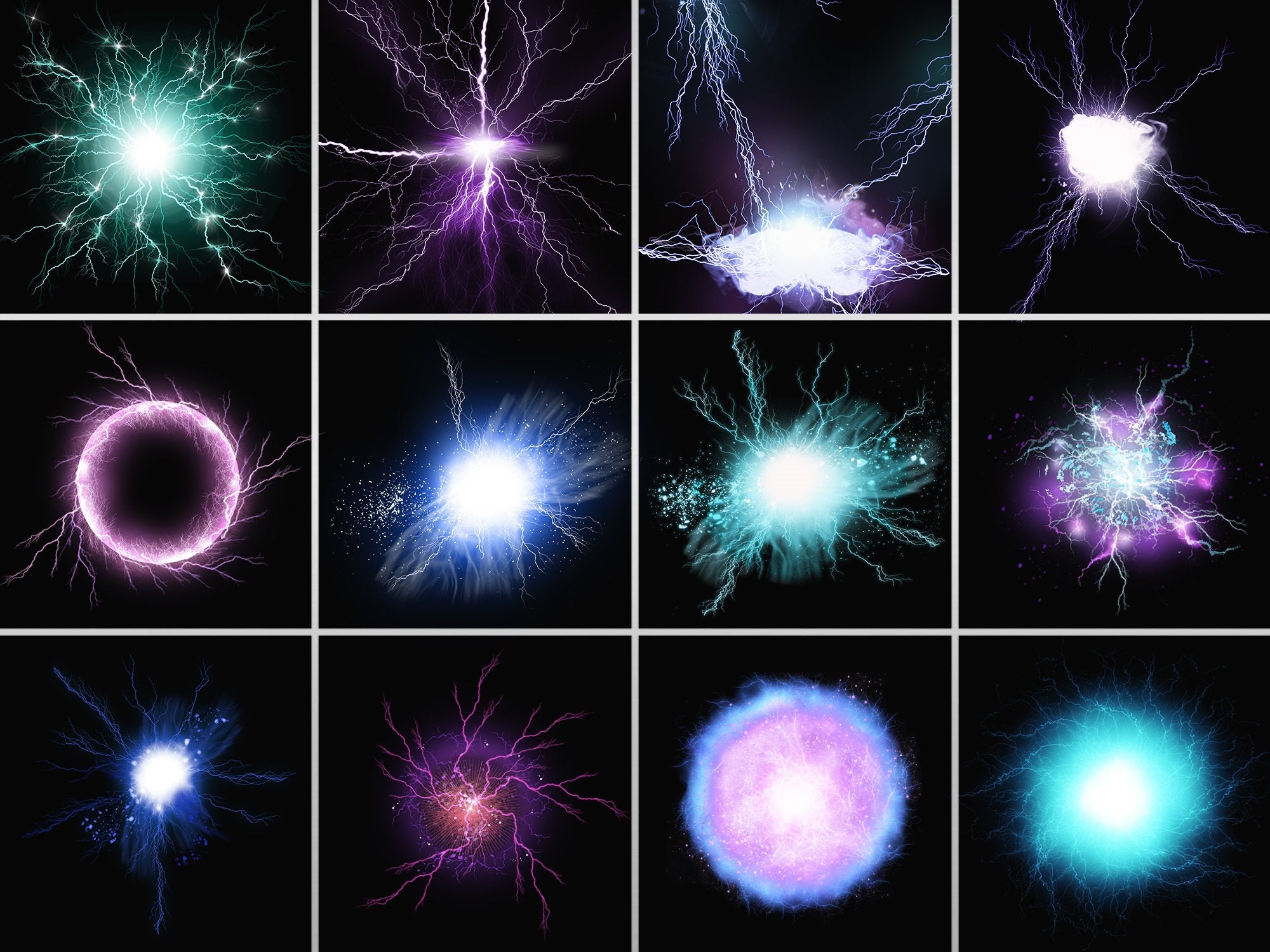 Magic Energy Effect - Energy Ball Overlay - Lightning Effect Overlay ...