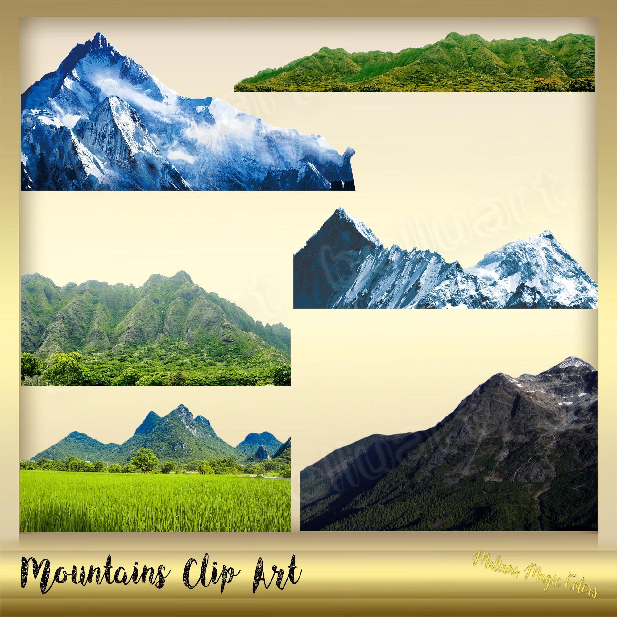 15 Mountains Clip Art Mountain Clip Art Mountains Overlay Real Mountain ...