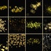 Gold Bokeh Overlay Bokeh Light Yellow Bokeh Overlay Glowing Bokeh ...