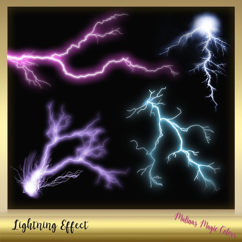 Lightning Effect Overlay Lightning Photo Overlay Lightning Strike ...