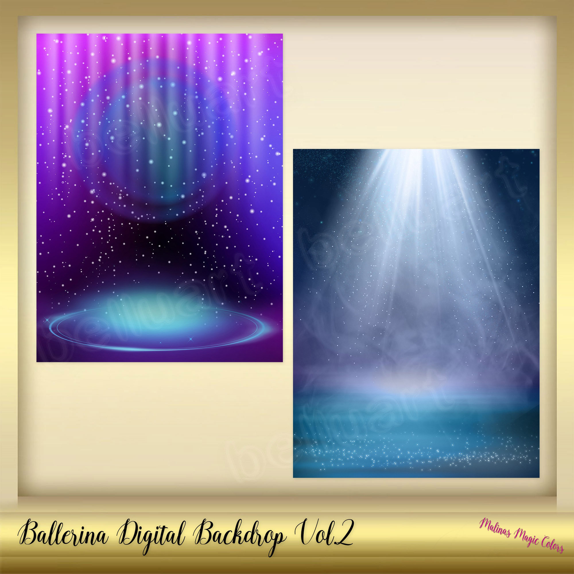 Ballerina Digital Backdrop Vol. 2 - Ballet Stage Background - Ballet ...