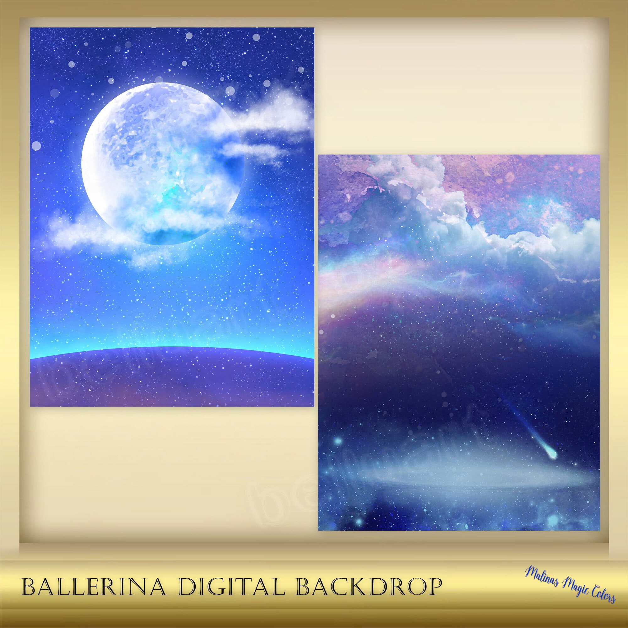Ballerina Digital Backdrop Ballet Stage Background Ballet Background ...