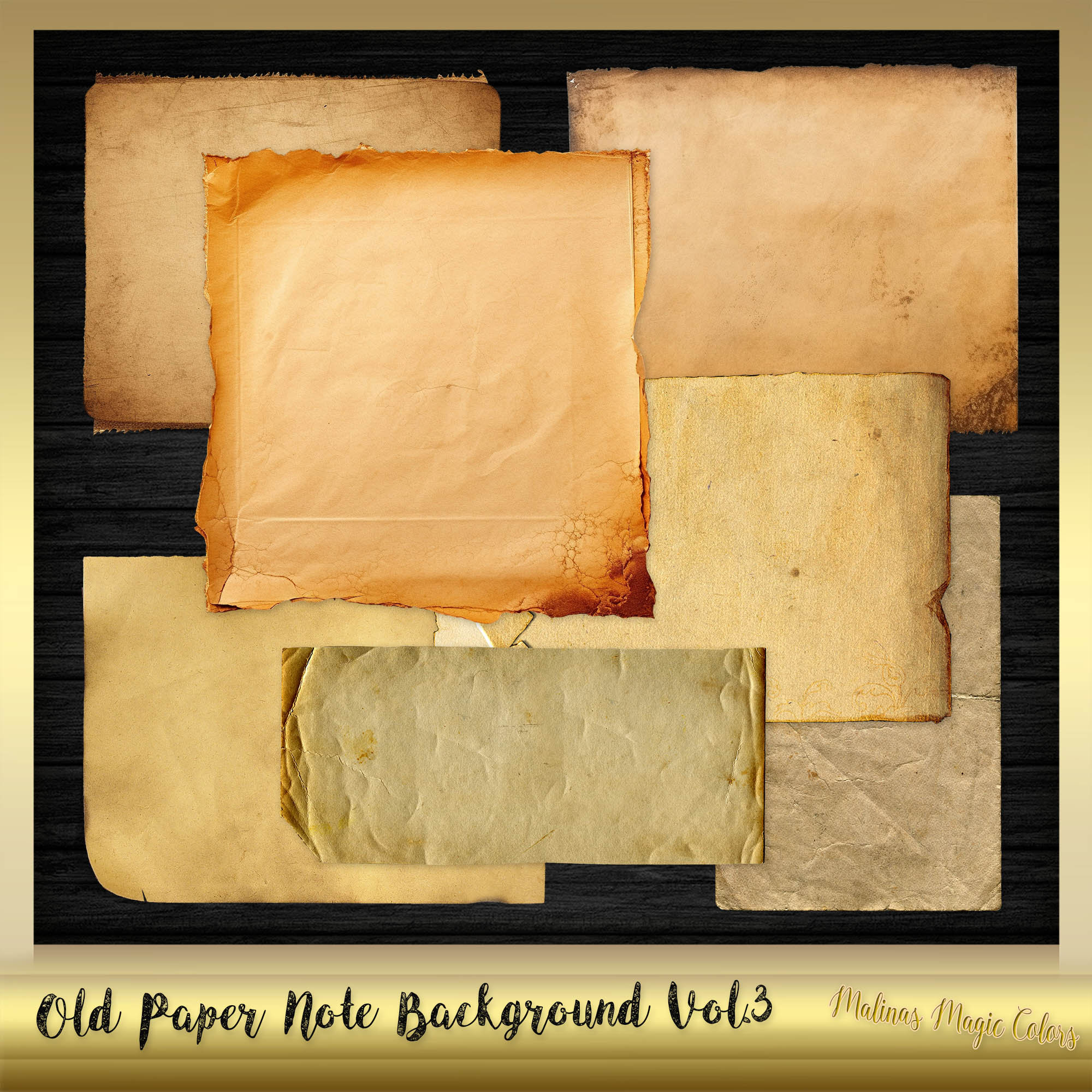 7 Old Paper Note Background Vol. 3 Old Paper Clip Art Old Paper Texture ...