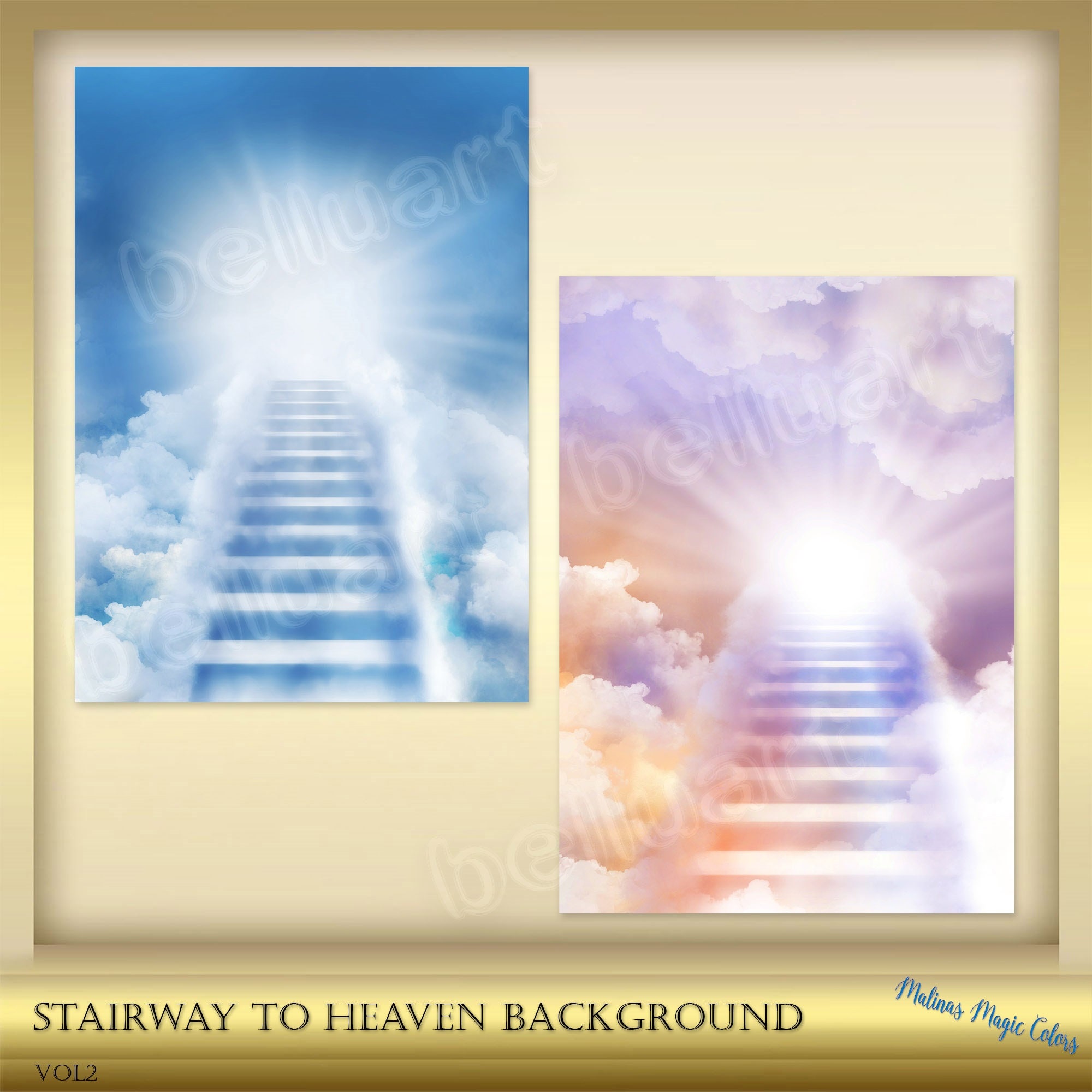 Stairway to Heaven Background Vol.2 - Sky Overlays - Road to Heven ...
