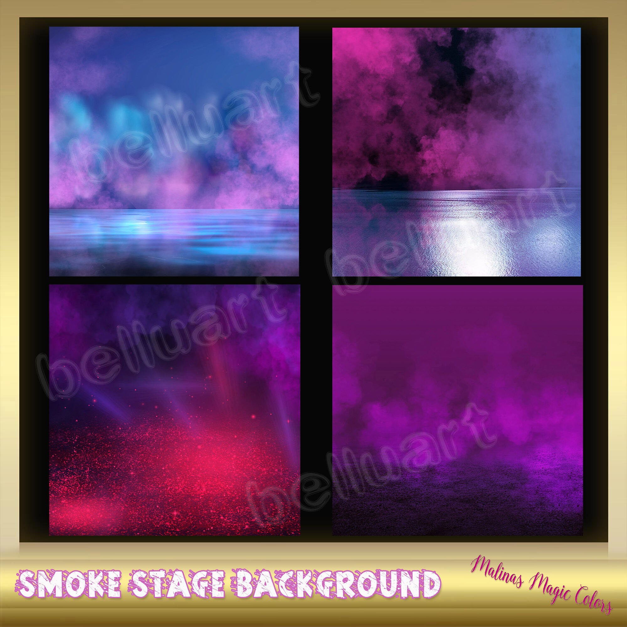 Smoke Stage Background - Smoke Backdrop - Smoke Digital Backdrop ...