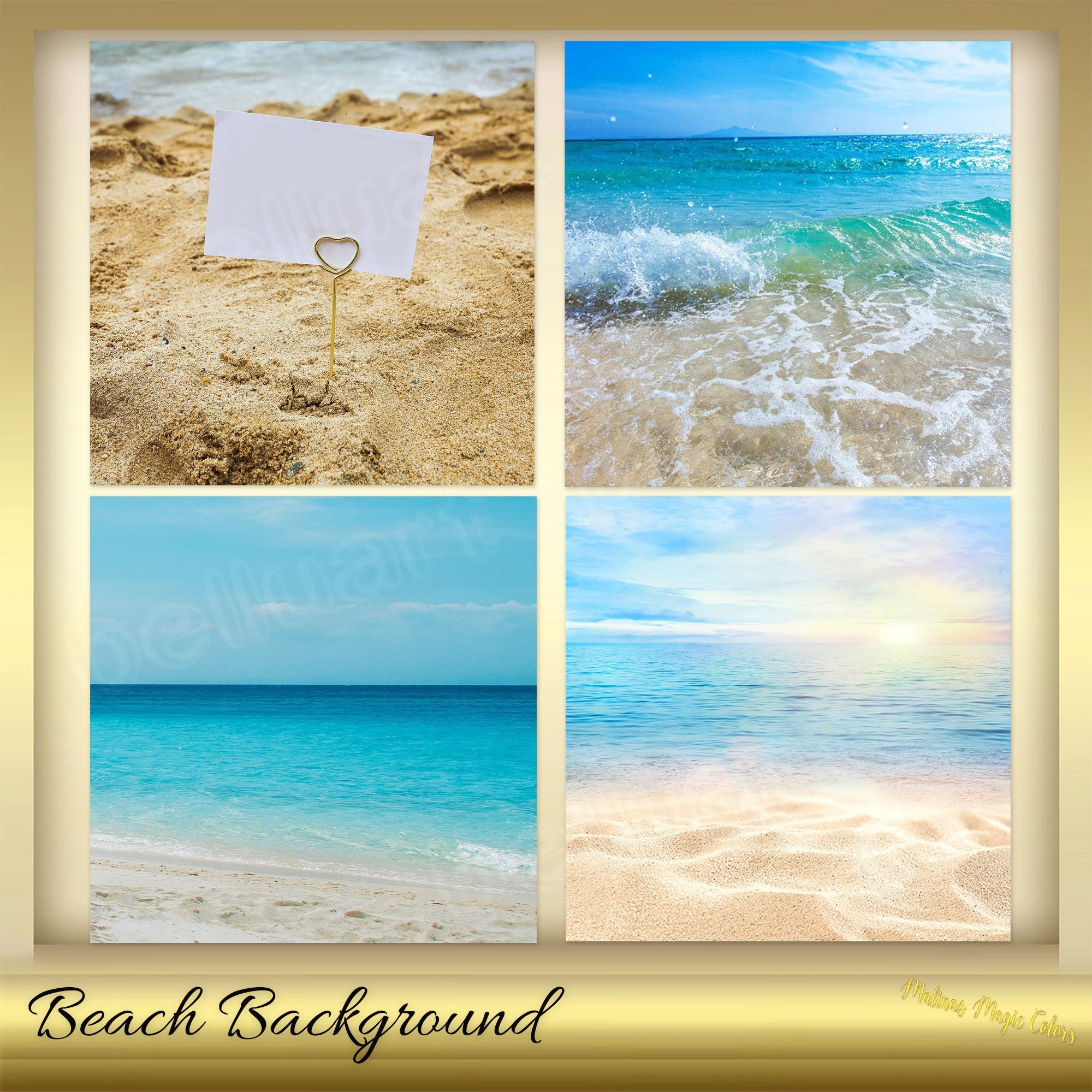 Beach Background Beach Landscape Summer Background Beach Wallpaper ...