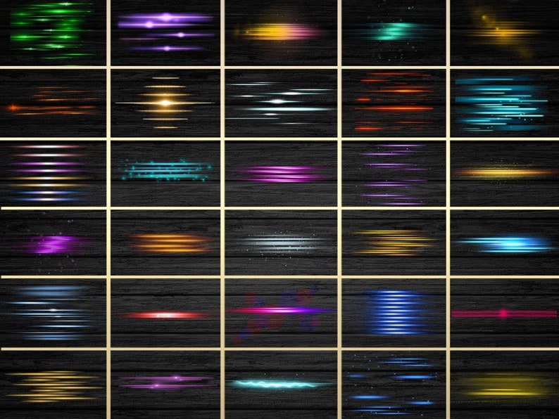 Parallel Straight Light Lines - Light Line Overlay - Linear Light ...