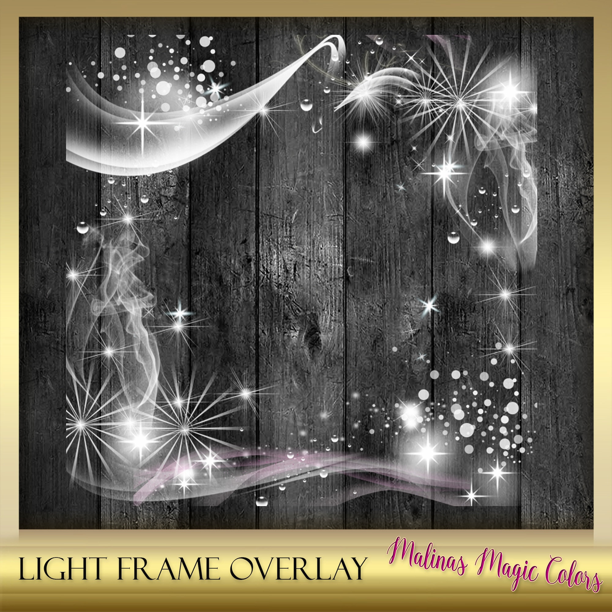 Light Frame Overlay Photoshop Digital Picture Frame Frame Digital Clip ...