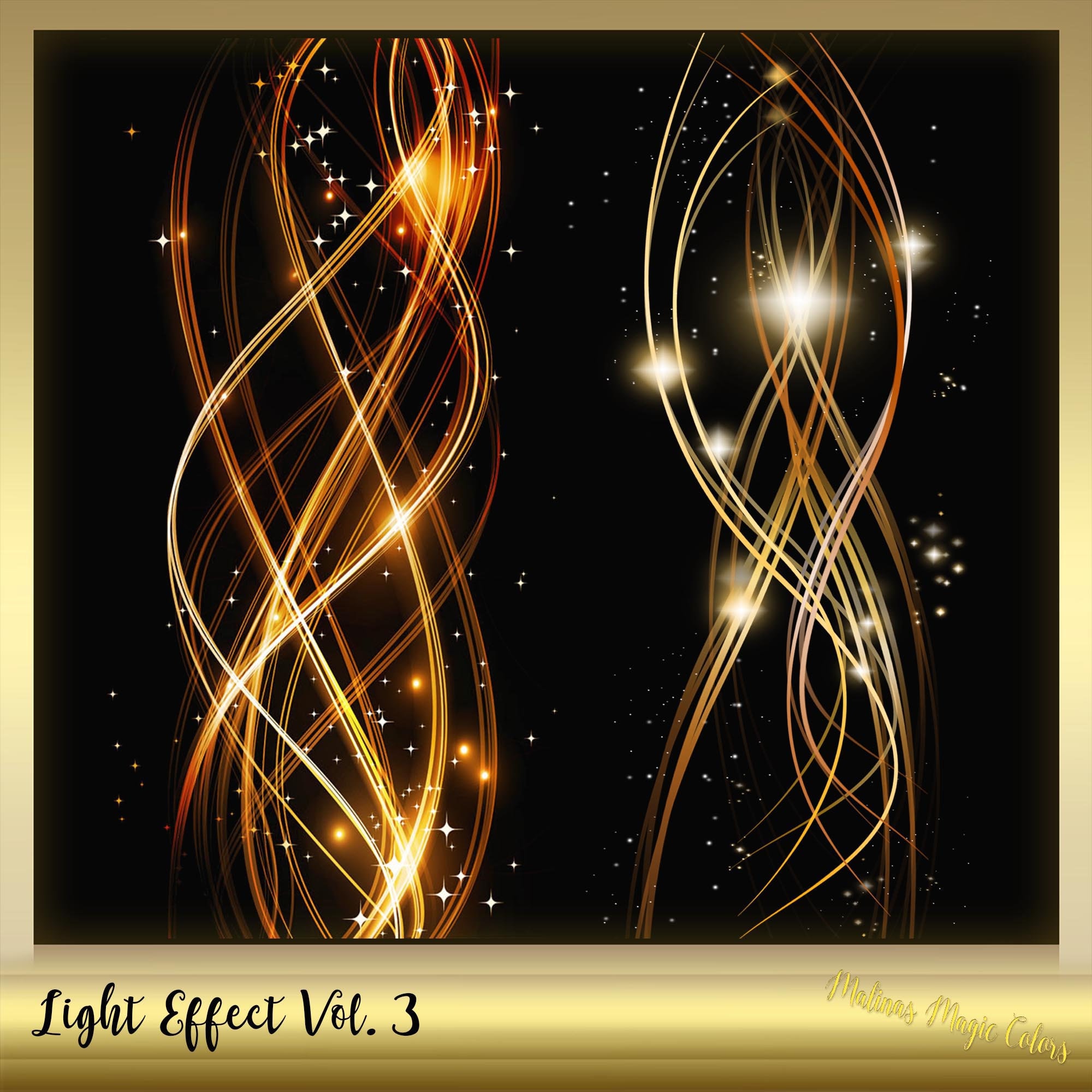 10 Light Effect Overlays Vol.3 Wedding Overlays New Year Photoshop ...