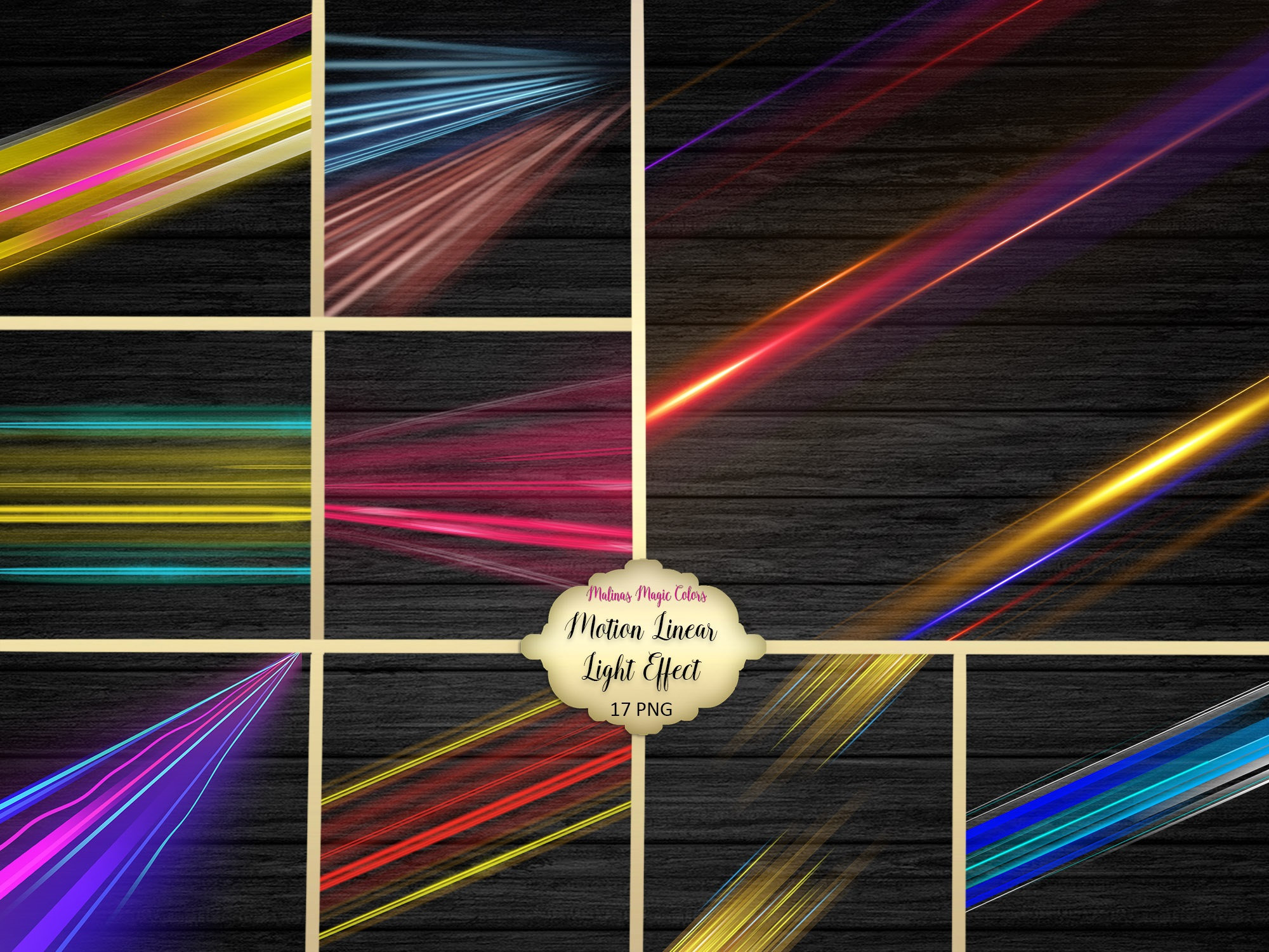 Motion Blur Linear Light Effect Parallel Straight Light Lines Light ...