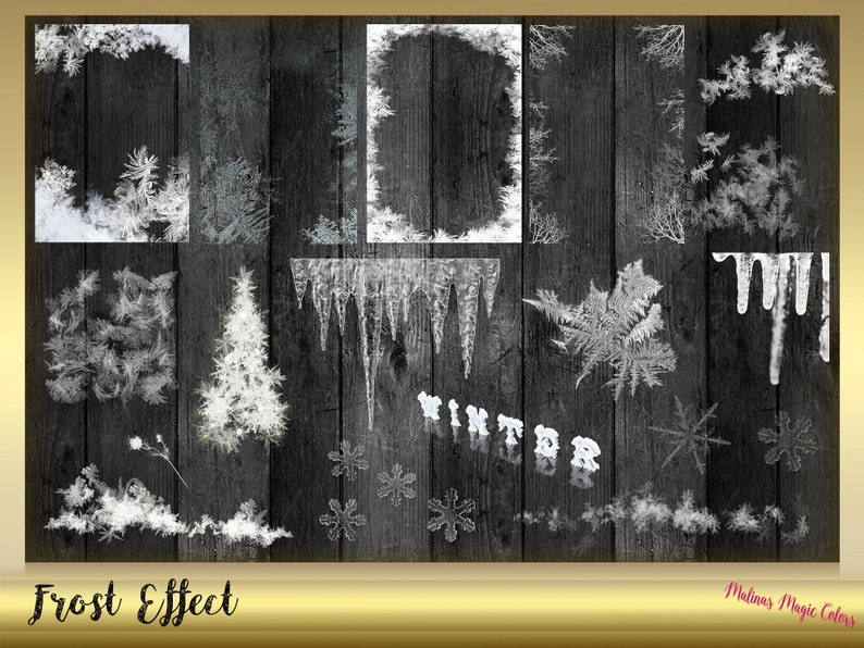 Frost Effect - Frost Overlay - Frost Texture - Ice Texture - Ice ...