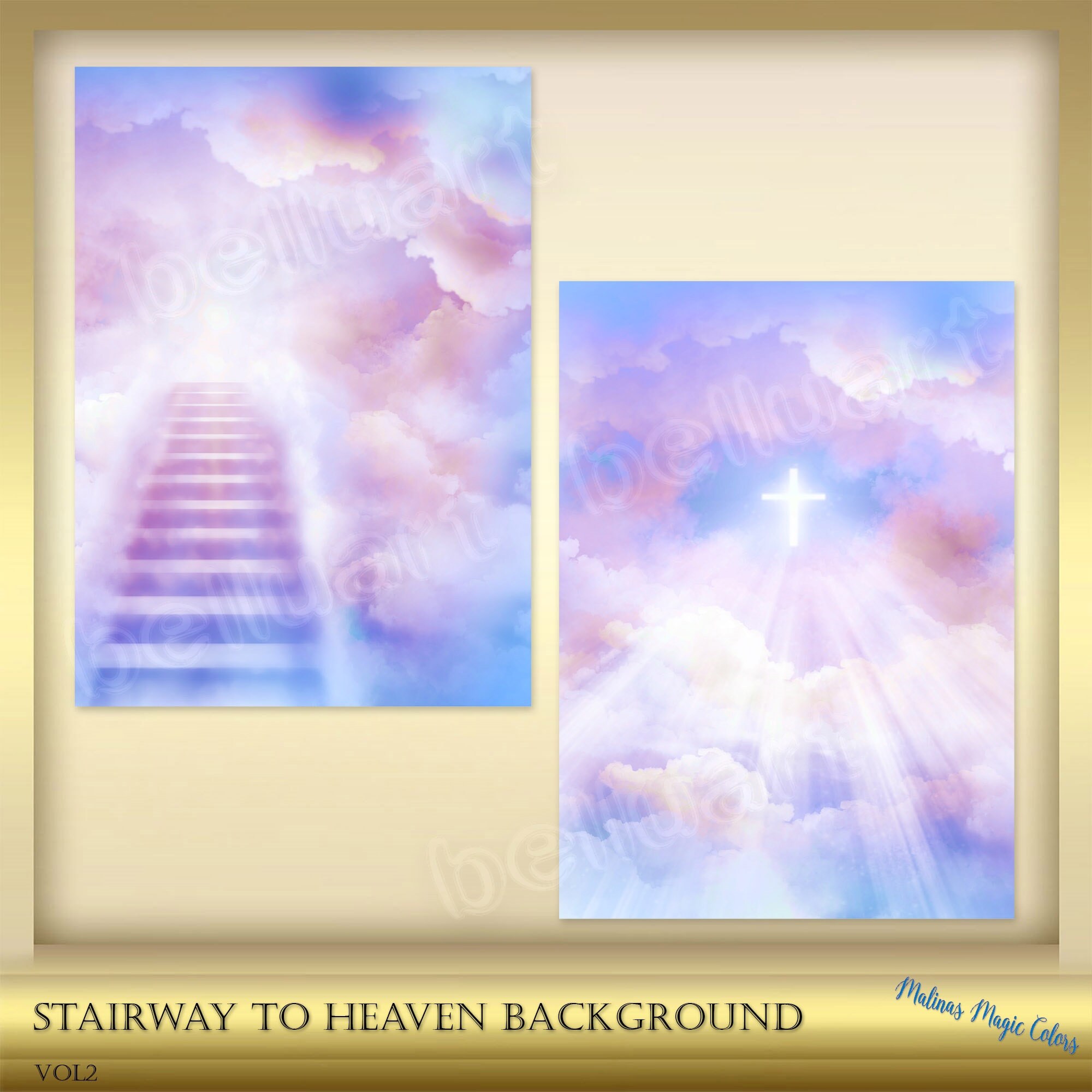 Stairway to Heaven Background Vol.2 - Sky Overlays - Road to Heven ...