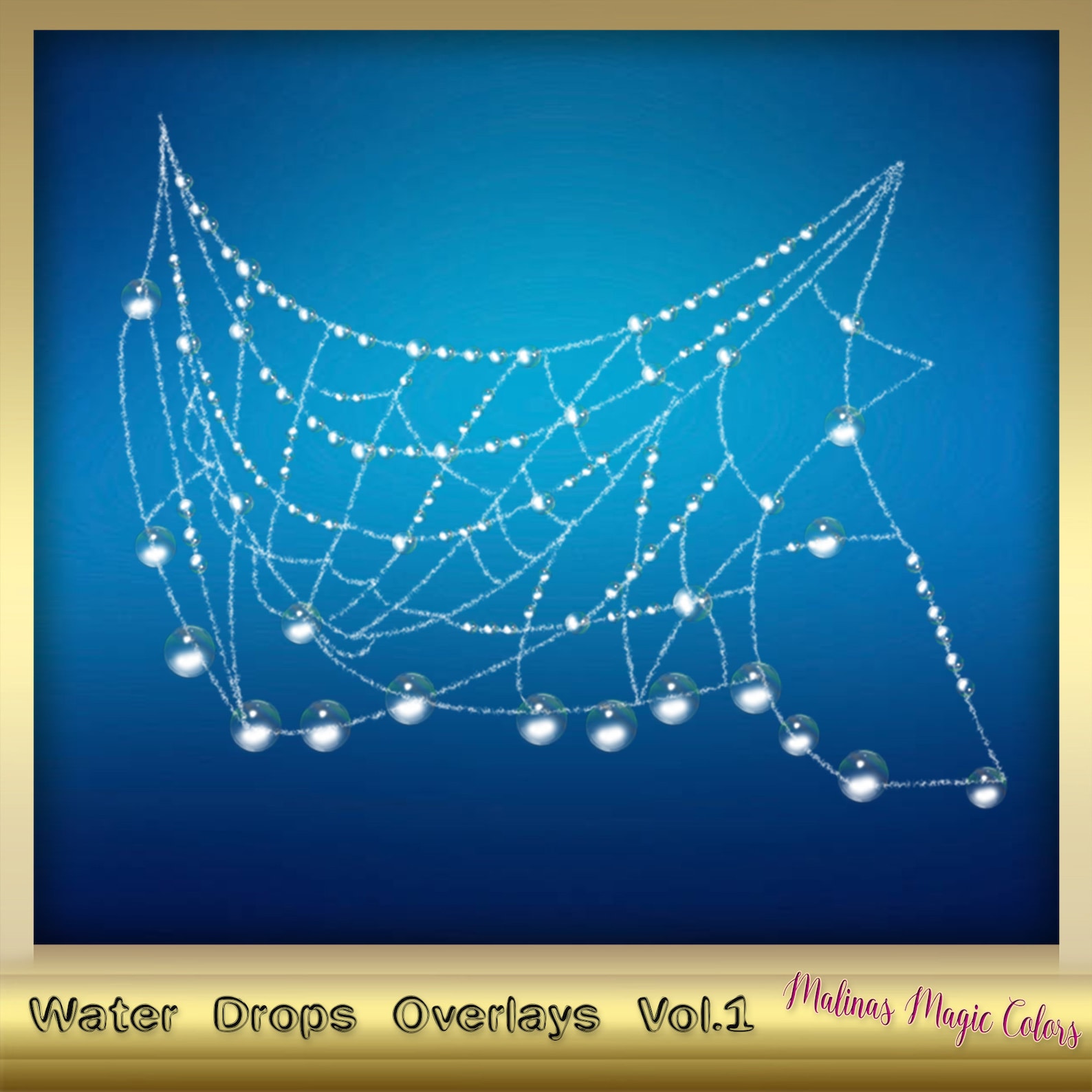 40 Water Drops Overlays Vol. 1 - Raindrops Overlays - Foto Overlays ...