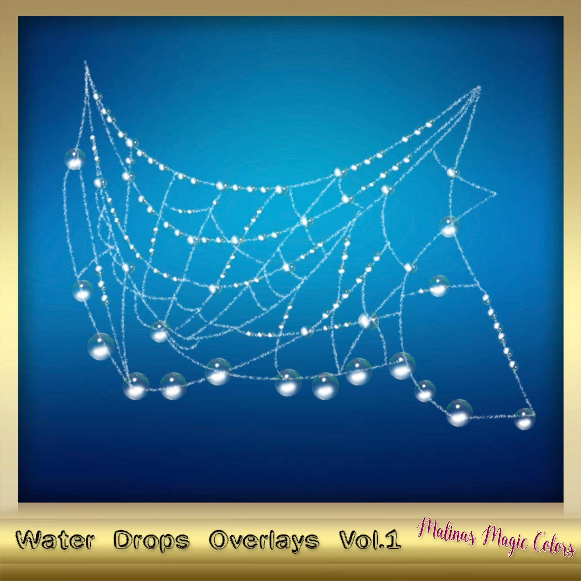 40 Water Drops Overlays Vol. 1 Raindrops Overlays Foto Overlays ...