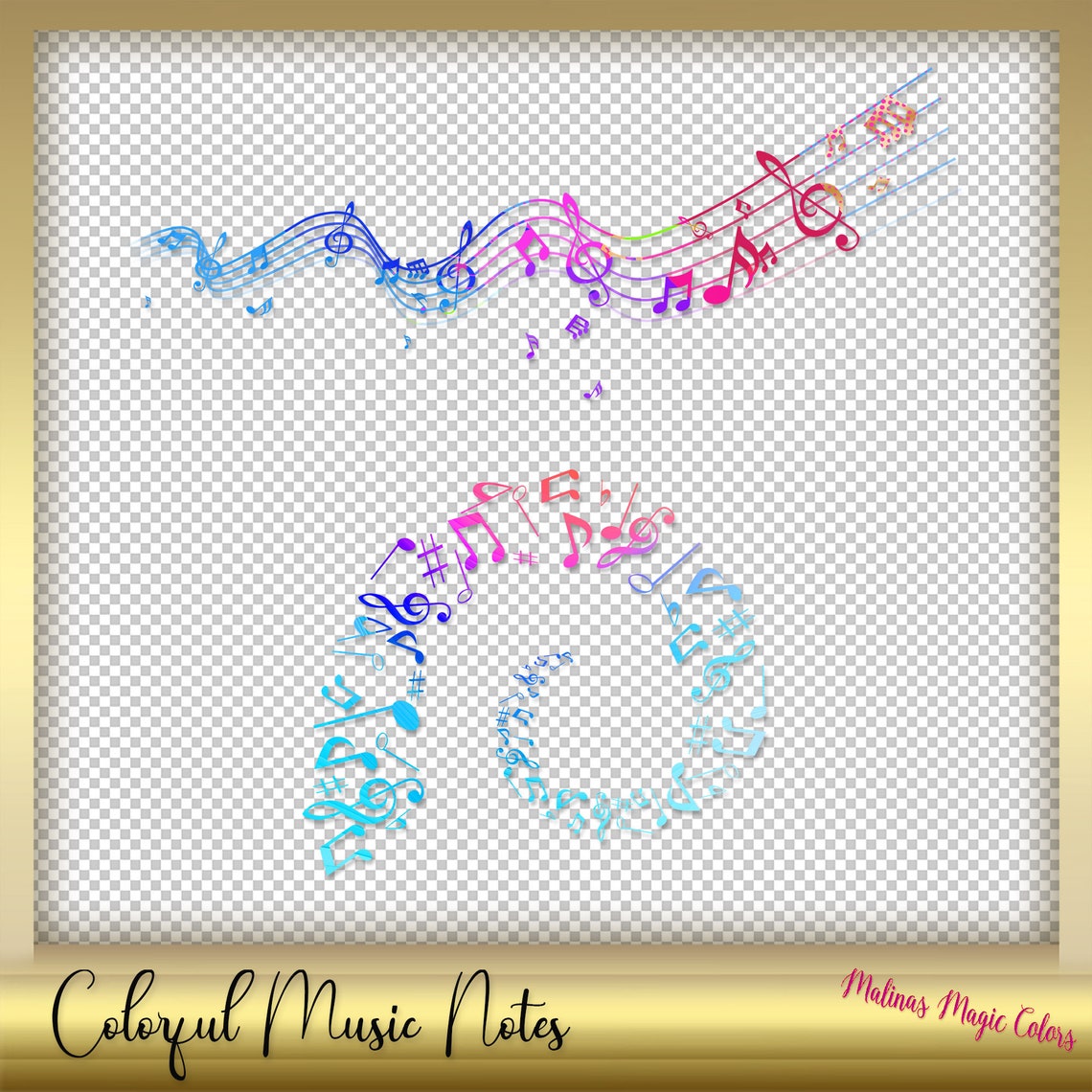 Colorful Music Notes Music Note Clip Art Colorful Musical Notes Musical ...