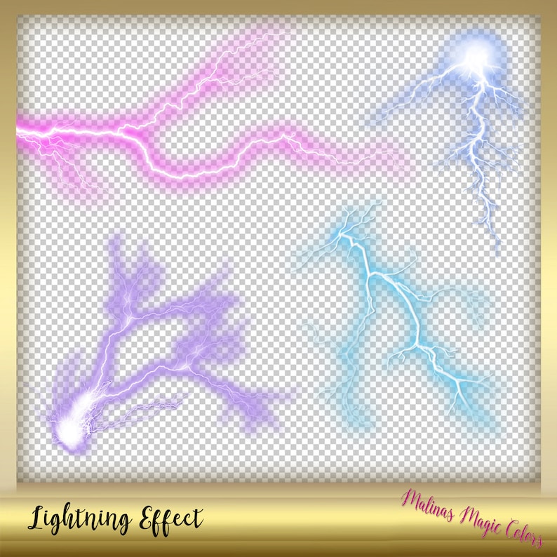 Lightning Effect Overlay Lightning Photo Overlay Lightning Strike ...