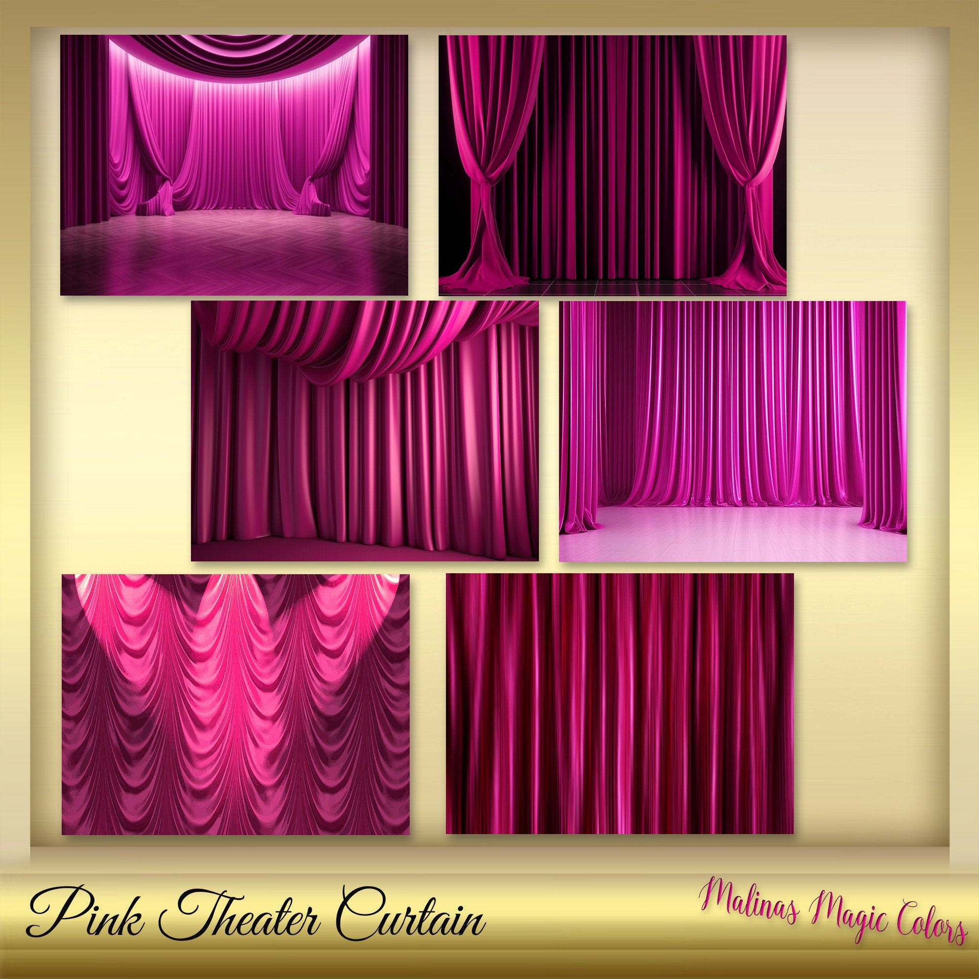 Pink Theater Curtain Background - Pink Theater Stage - Purple Theater ...