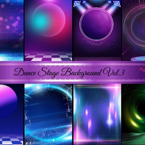 Dance Stage Background Vol.3 - Dance Floor Background - Dynamic ...