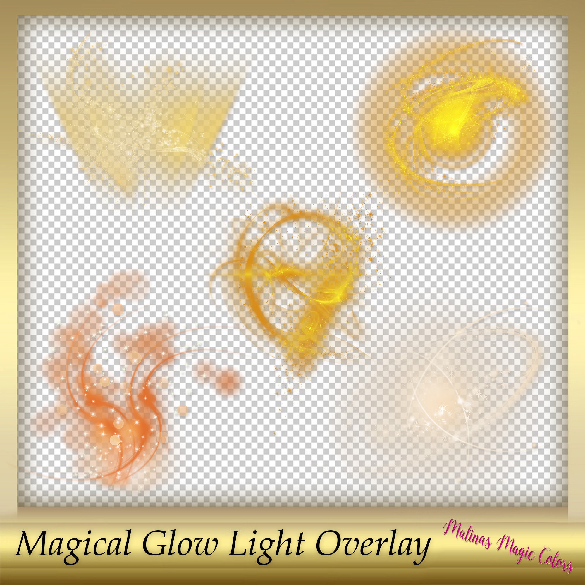 25 Magical Glow Light Overlays - Magic Shine Book Overlays - Magical ...