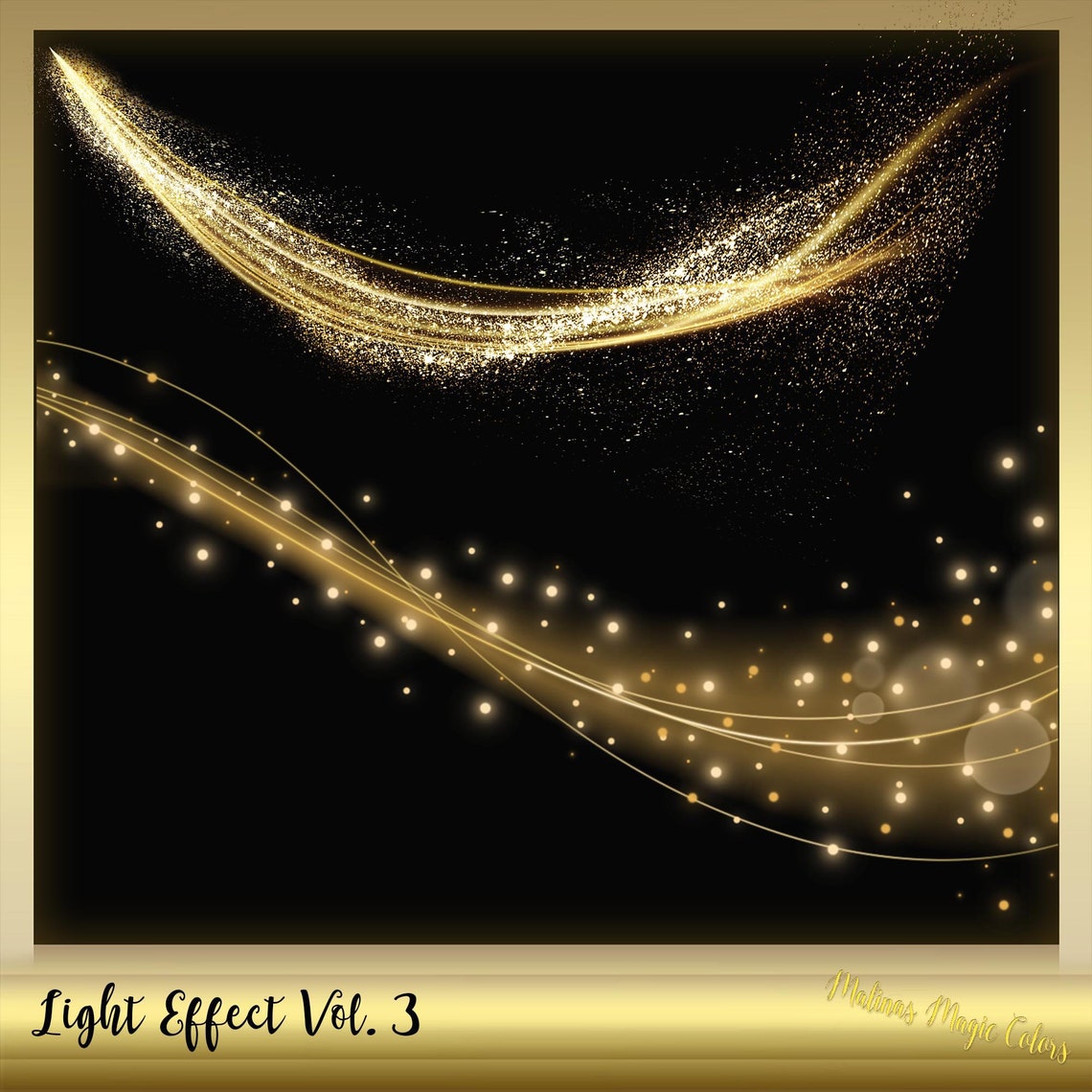 10 Light Effect Overlays Vol.3 Wedding Overlays New Year Photoshop ...