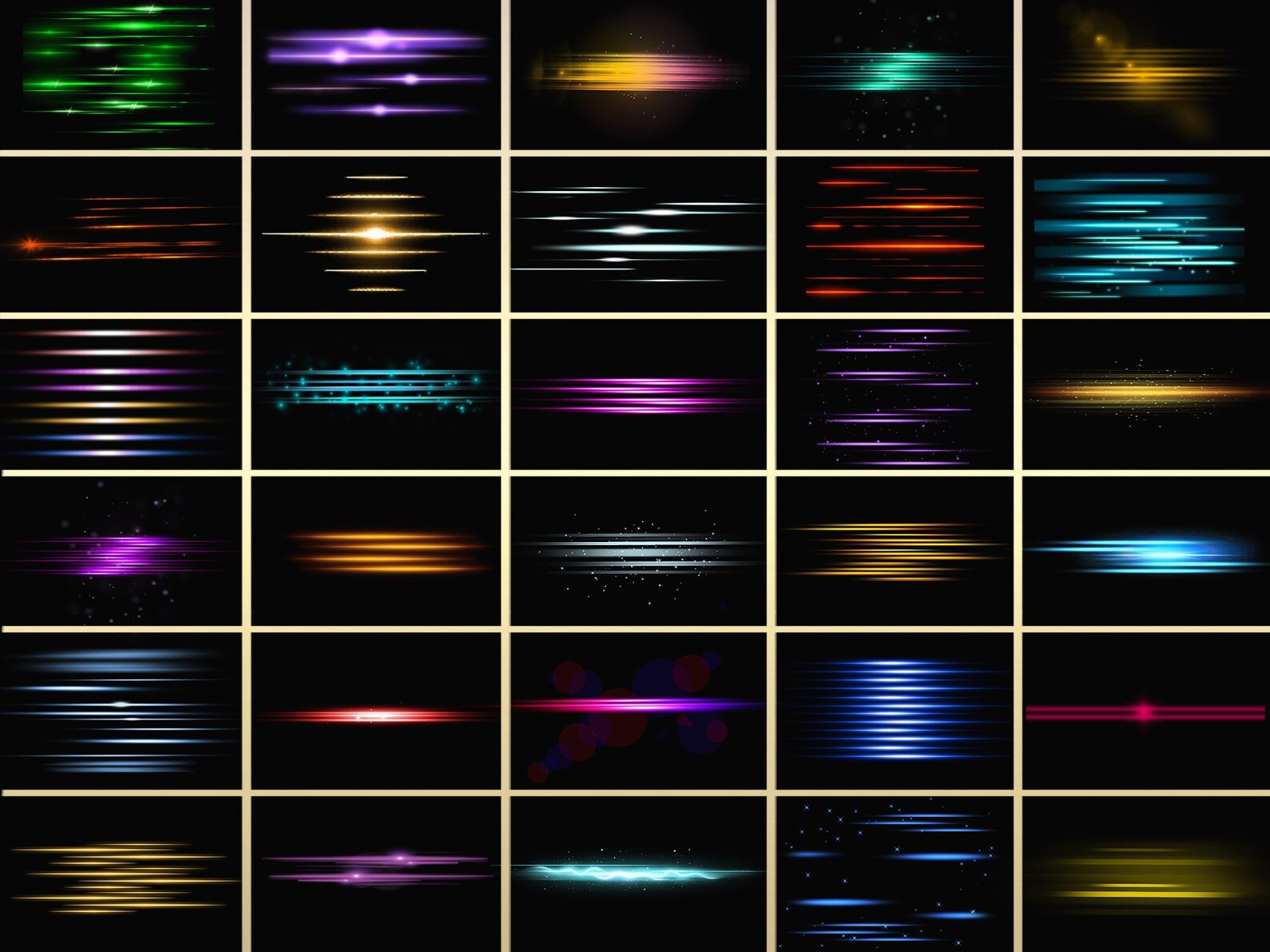 Parallel Straight Light Lines - Light Line Overlay - Linear Light ...