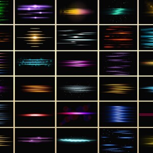 Parallel Straight Light Lines - Light Line Overlay - Linear Light ...