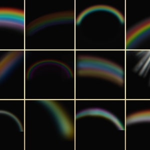 Realistic Rainbow Overlay - Rainbow Photo Overlay - Photography ...