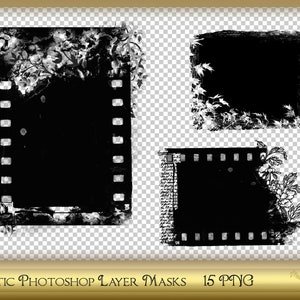 15 Artistic Photoshop Layer Masks - Photoshop Clipping Masks - Grunge ...