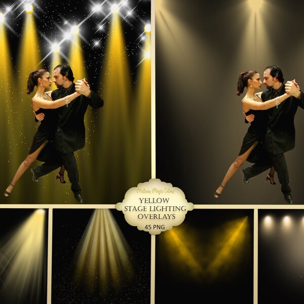 Yellow Stage Light - Etsy