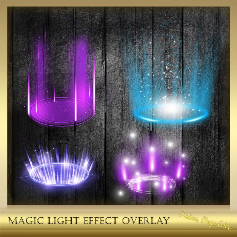 17 Magic Light Effect Overlays - Glittering Stage Lighting Overlays ...
