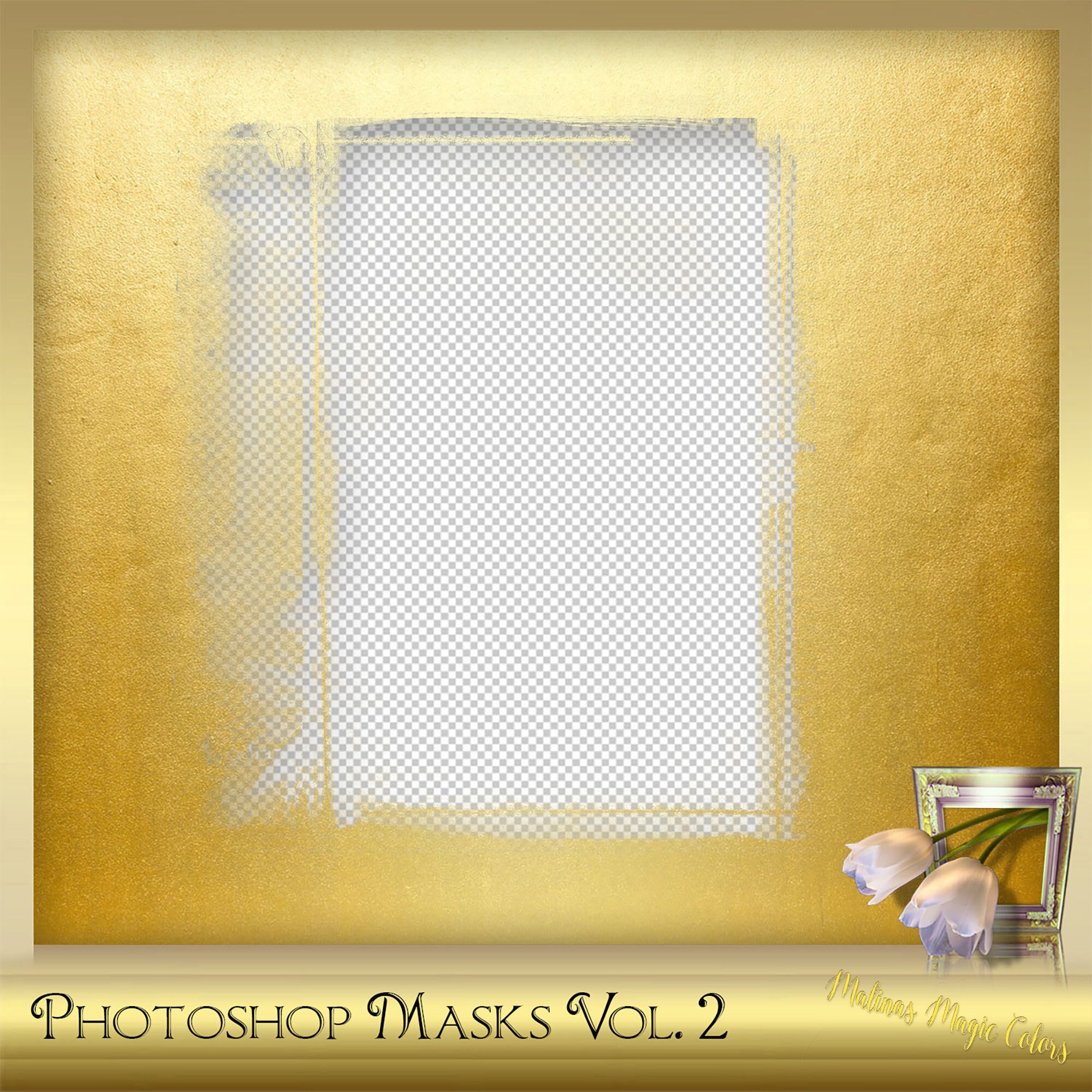 10 Photoshop Masks Vol. 2 - Photoshop Clipping Masks - Grunge Png Masks ...