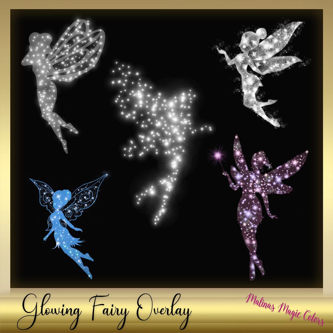 Pixie Fairy Overlays - Fairy Dust Brushes - Stardust Clip Art - Magic ...