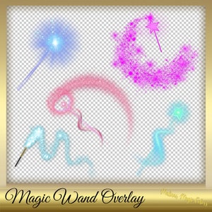 Magic Wand Overlay - Magical Overlays - Magic Shine Overlays - Magical ...