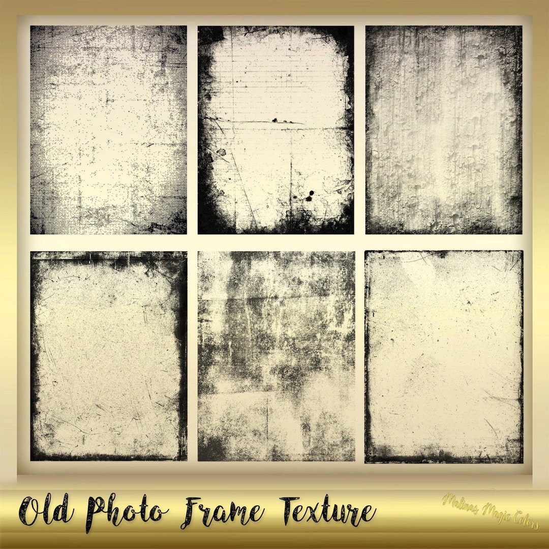 Old Photo Frame Texture - Grunge Picture Frame - Shabby Texture ...