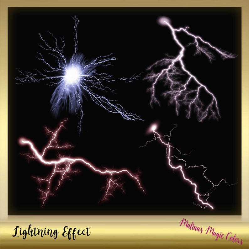 Lightning Effect Overlay Lightning Photo Overlay Lightning Strike ...