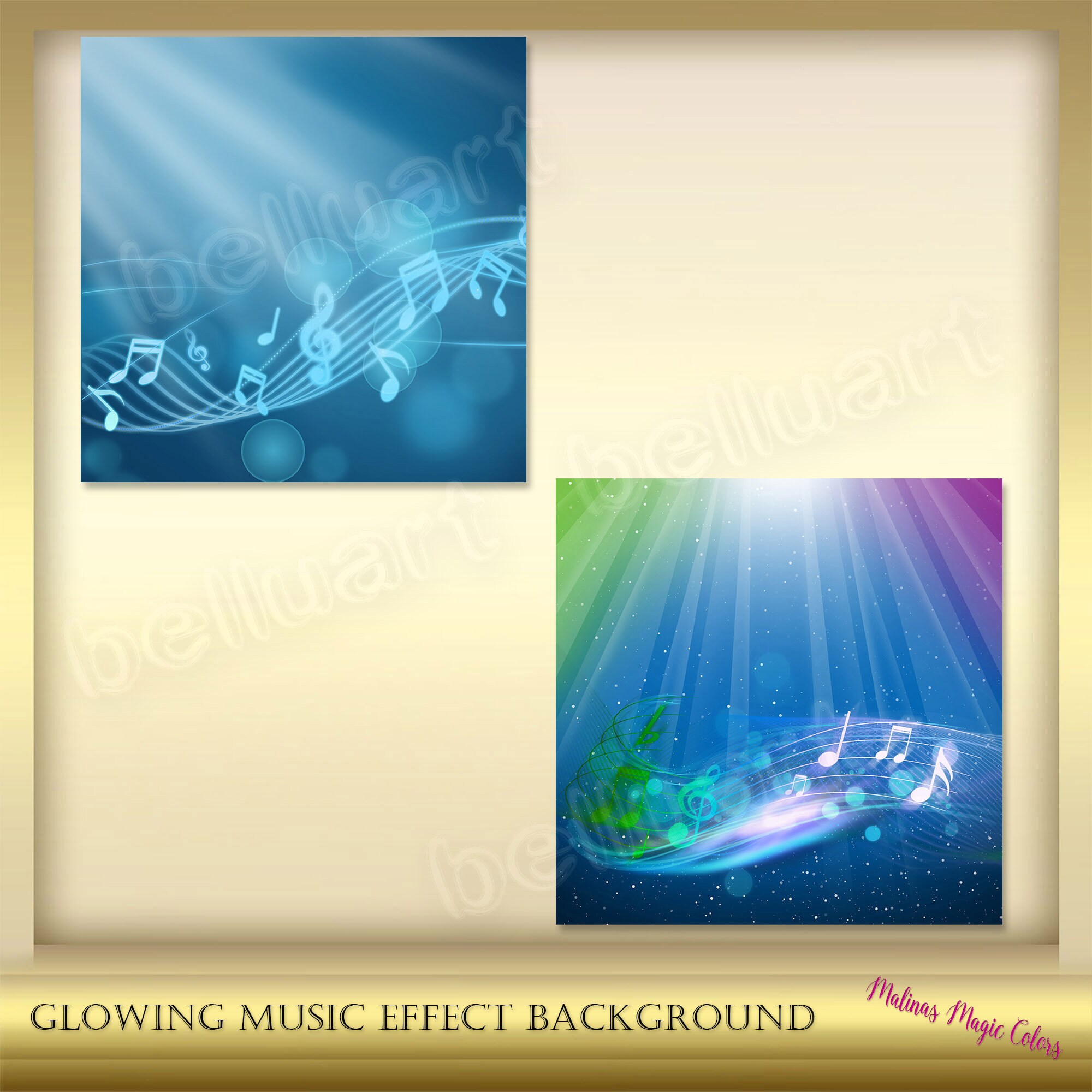 10 Glowing Music Effect Backgrounds - Music Notes Background - Music ...
