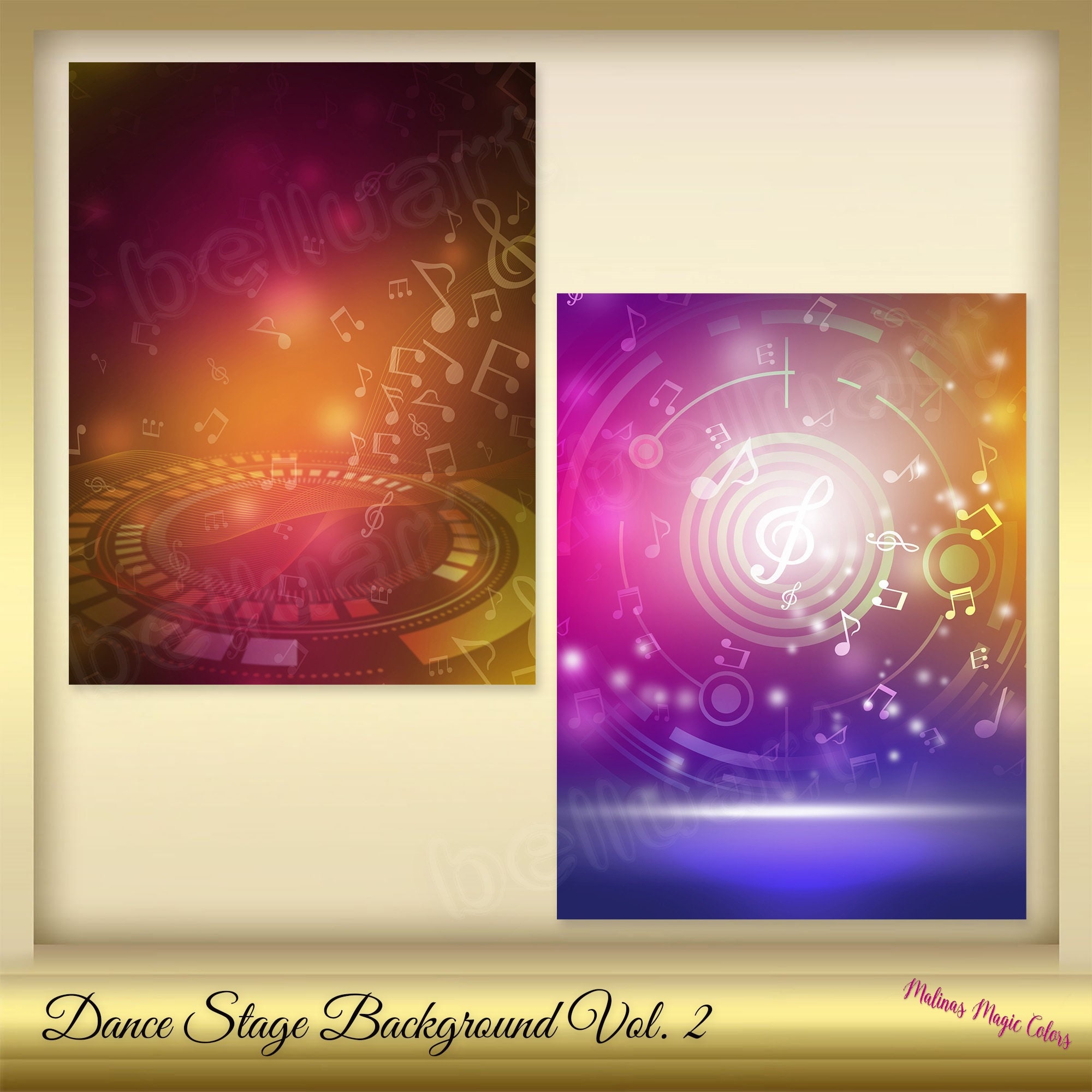 Dance Stage Background Vol.2 - Dance Floor Background - Dynamic ...