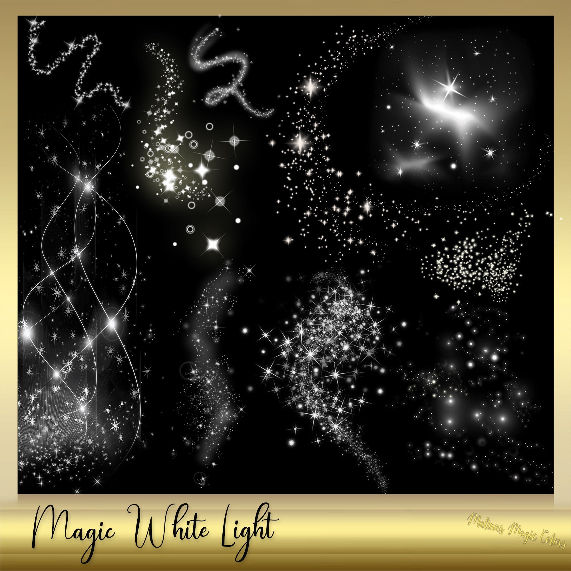 Magic White Light Effect - Magic Light - Fairy Dust Overlay - Fairy ...