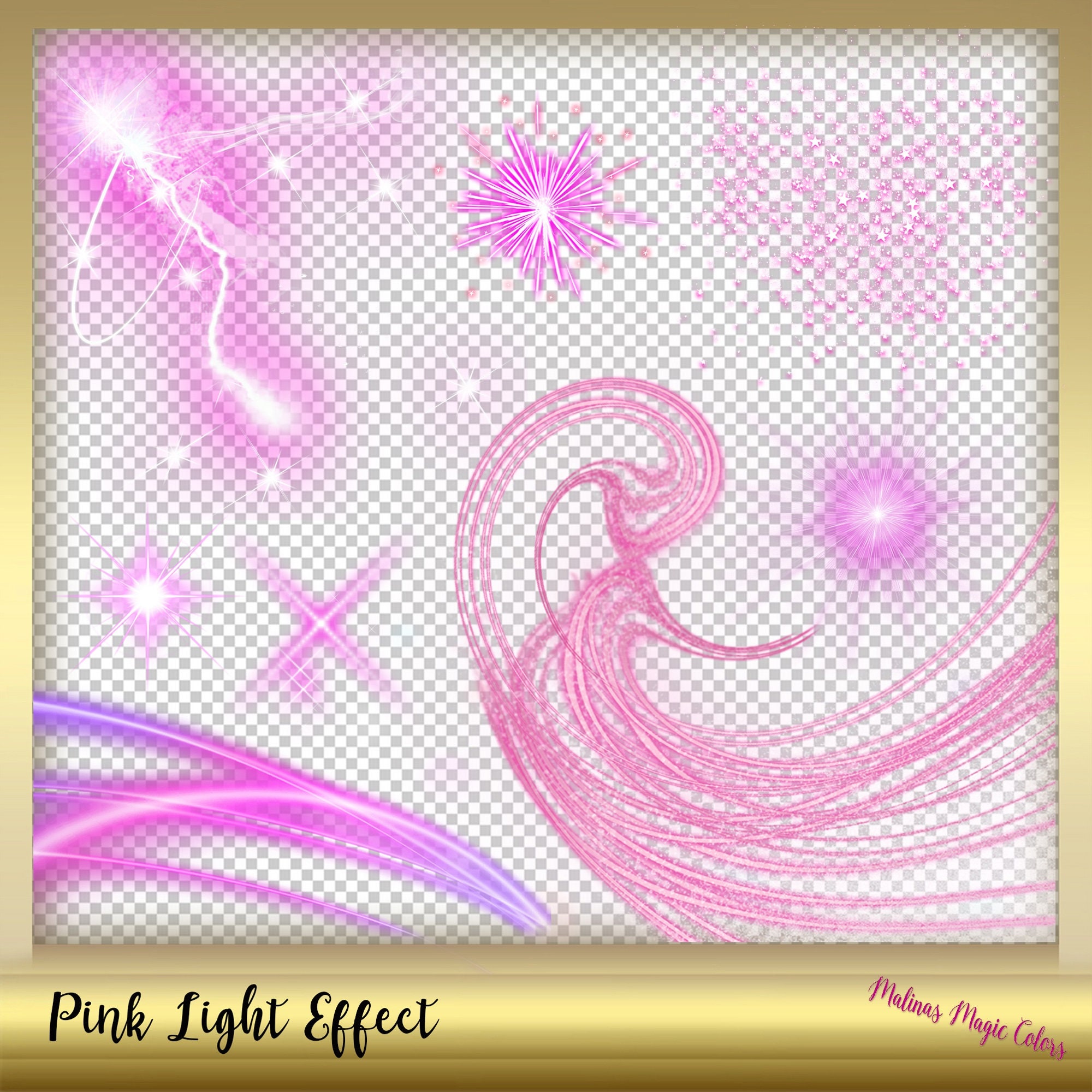 20 Pink Light Effect Overlays Pink Wedding Overlays Pink Photography ...