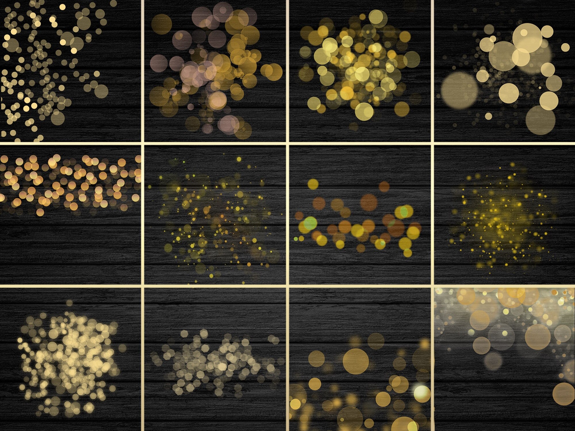 Gold Bokeh Overlay Bokeh Light Yellow Bokeh Overlay Glowing Bokeh Overlay Transparent Bokeh ...