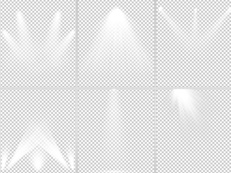 35 Stage Lighting Overlays Vol. 3 Spotlight Overlays Light Effect ...